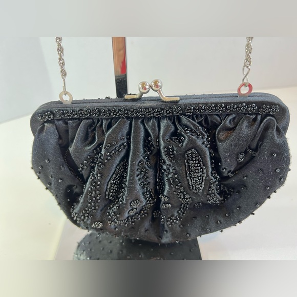 La Regale | Bags | La Regale Vintage Black Beaded Purse | Poshmark